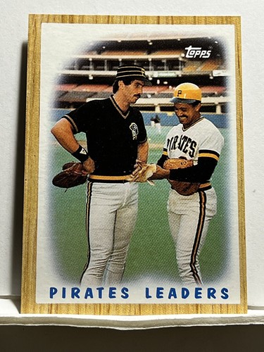 1987 Topps Baseball Card #131 - Pittsburgh Pirates Leaders | eBay