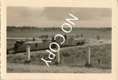 Photo WK2 - 6 Army - Russia Armored Train Destroyed Tanktrain X75 | eBay