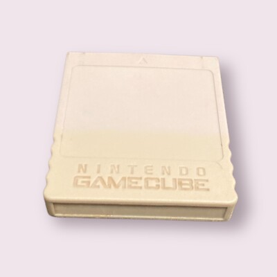 Nintendo GameCube OEM Memory Card Authentic Gray DOL-008 | eBay