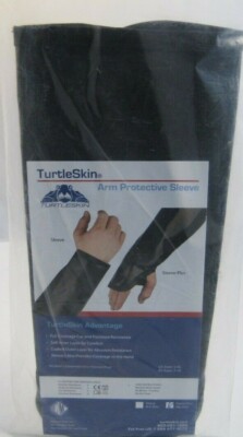 TURTLESKIN SBL-DG2 Cut Resistant Sleeve- Medium - Black - Aramid - PPD ...