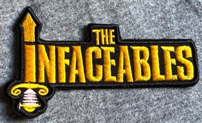 INFACEABLES embroidered figure toy logo patch action title crest badge ...