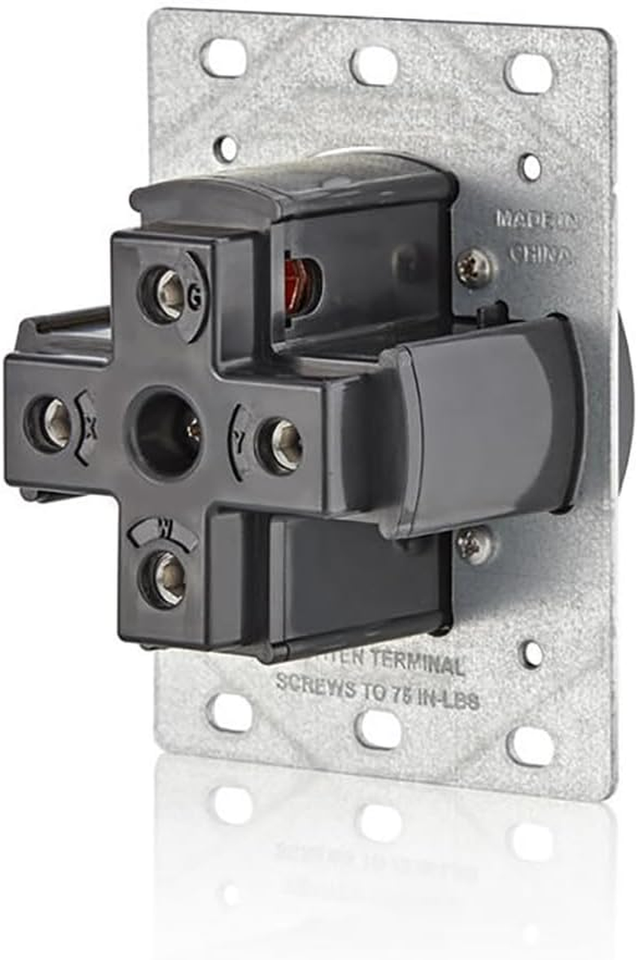 Leviton 1450R 50 Amp EV Charging Receptacle/Outlet, Heavy Duty | eBay