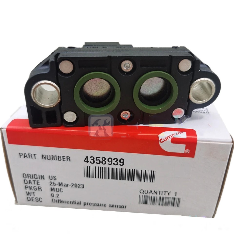 1X 4358939 DPF Pressure Sensor For 4307166 Cummins 4384138 ISB 6.7L ...
