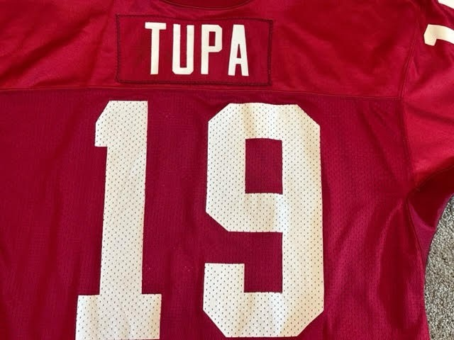 1990 Tom Tupa Arizona Cardinals Game Used Worn NFL Football Jersey ...