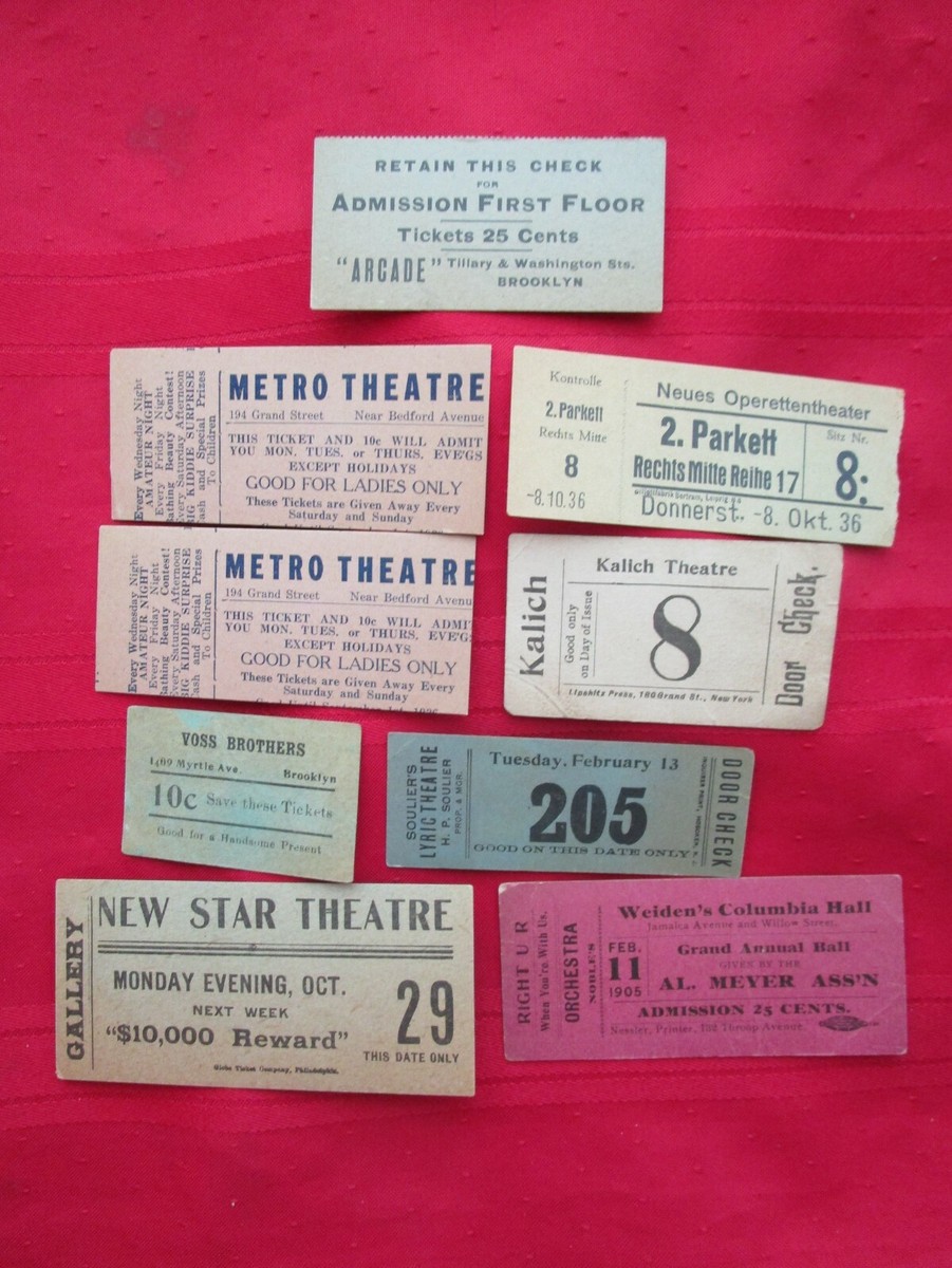 Movie Theatre Tickets