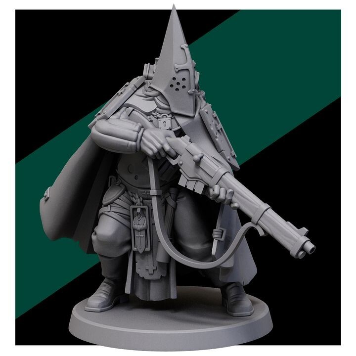 Red Pilgrim - Grimdark Pilgrims (Ranged Unit) - Compatible w/ Grimdark ...