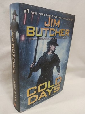 Cold Days Jim Butcher The Dresden Files First Edition 1st Printing ...