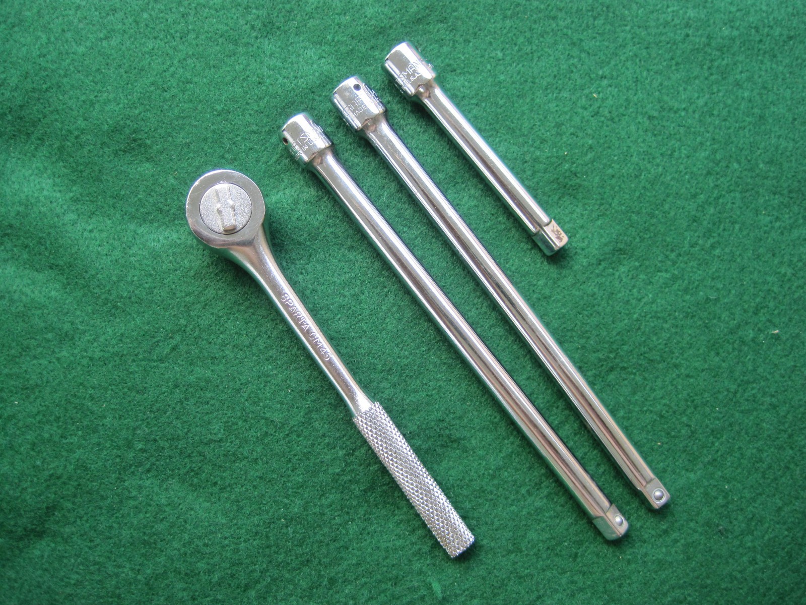 Sparta Columbus, Ohio USA 1/4" ratchet & 3 Craftsman 1/4" extensions | eBay