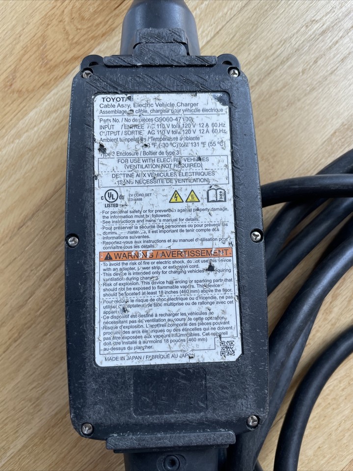 2012-2022 Toyota Prius Prime RAV4 EV Charger Plug in Hybrid Charging ...