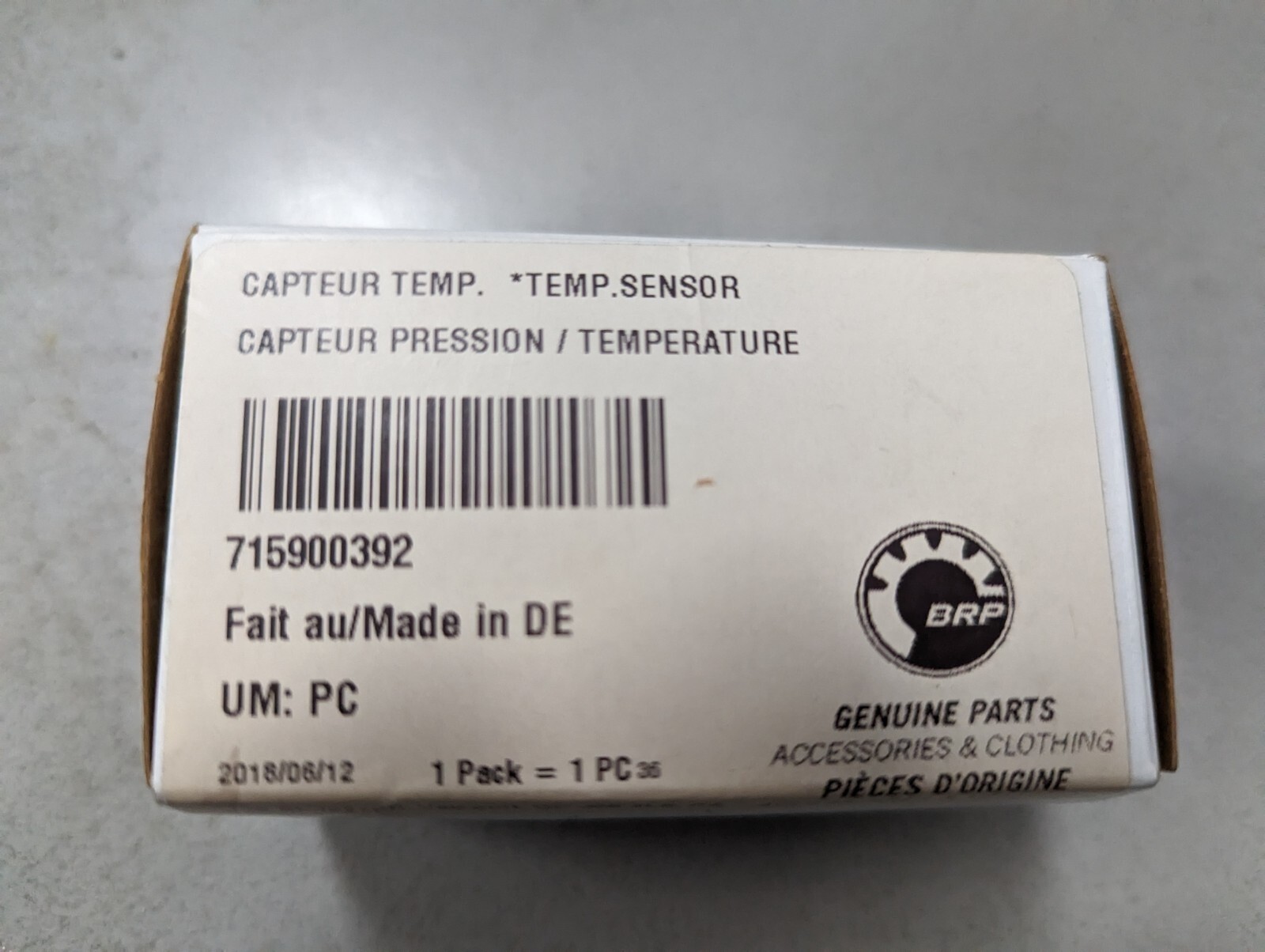 BRP Pressure Temp Sensor Part 715900392 Can-Am Lynx Skidoo OEM for sale ...