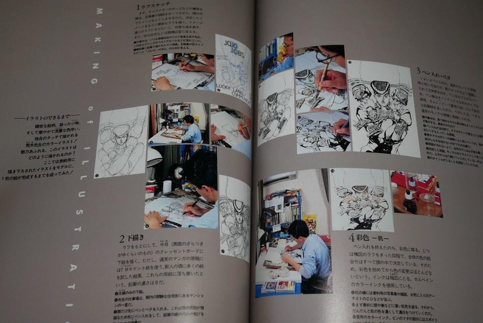 JoJo's Bizarre Adventure Art Book JOJO6251 The World of Hirohiko Araki ...