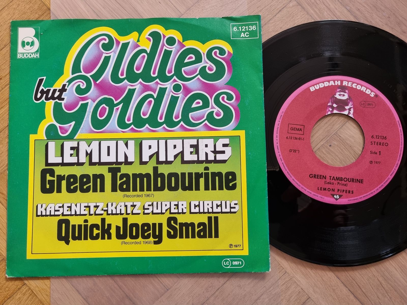 7" Single Lemon Pipers - Green tambourine Vinyl Germany | eBay
