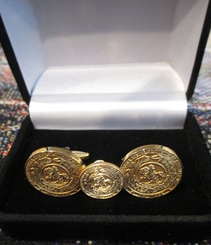 Civil War Cuff Links & Pin w/ the Confederate States of America CSA ...