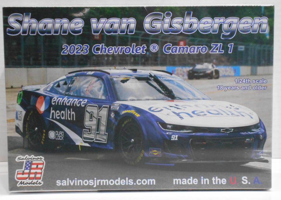 SALVINOS #91 ENHANCED HEALTH SVG 2023 CHEVROLET CAMARO ZL1 STOCK CAR ...
