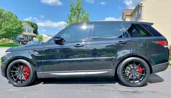 Matte Black Range Rover