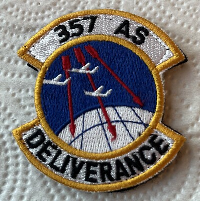 2 3/4” USAF / US AIR FORCE 357th AS TACTICAL AIRLIFT SQUADRON ...