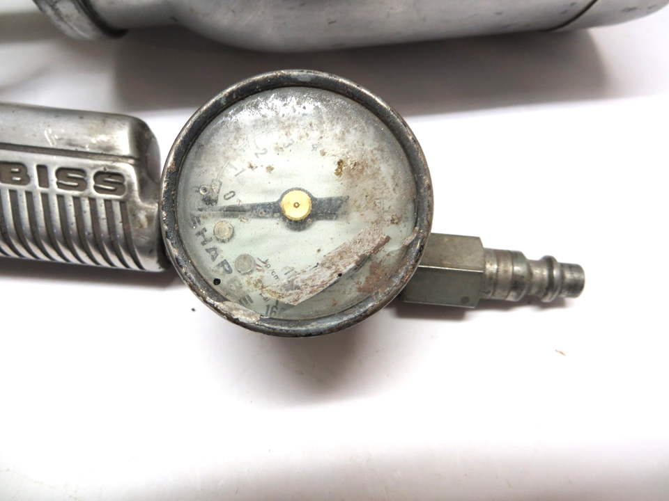 Vintage DeVilbiss JGA-502 Metal Air Spray Paint Gun w/Canister for ...