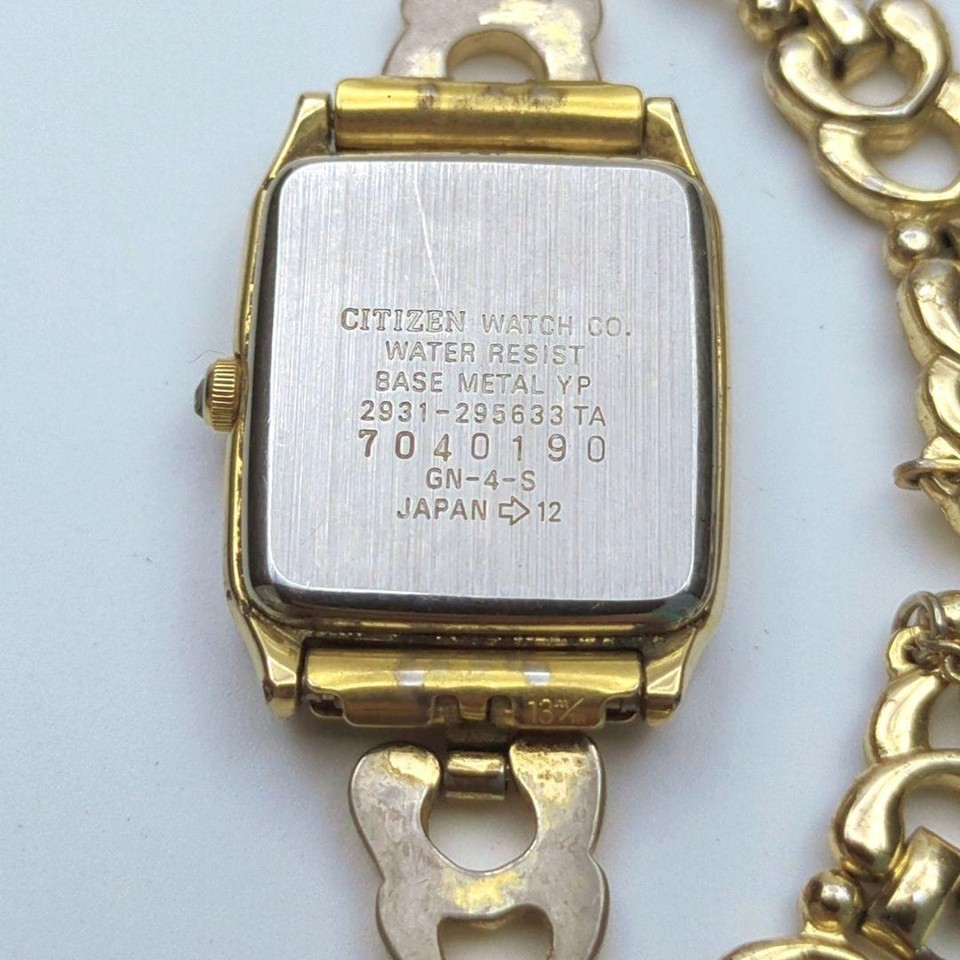 CITIZEN FORMA Women's Gold Bracelet Watch Model 2931-295833 From Japan ...