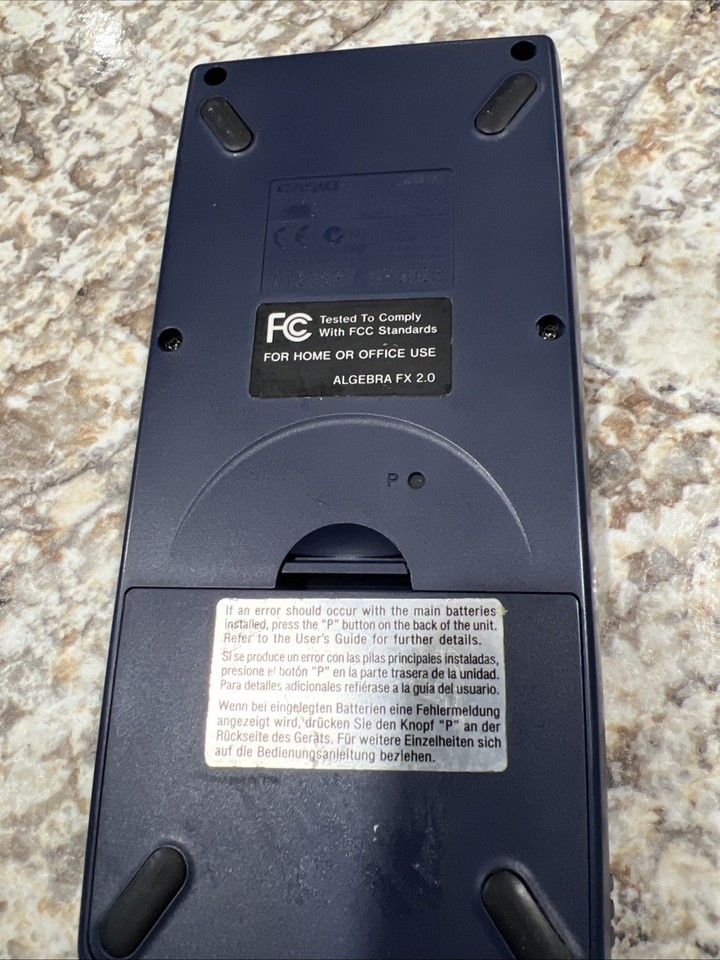 Casio Algebra FX 2.0 | Scientific Graphing Calculator | Tested ...