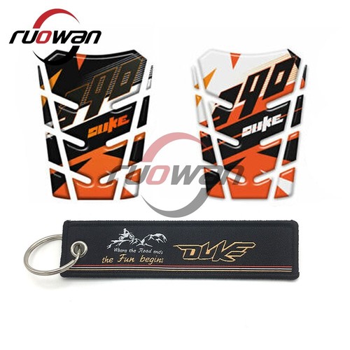 For KTM DUKE390 DUKE 390 Motorcycle 3D Fuel Tank Pad Protective ...