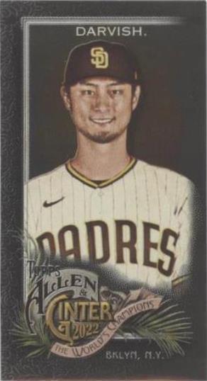 2022 Topps Allen & Ginter X - Yu Darvish #161 Mini for sale online | eBay