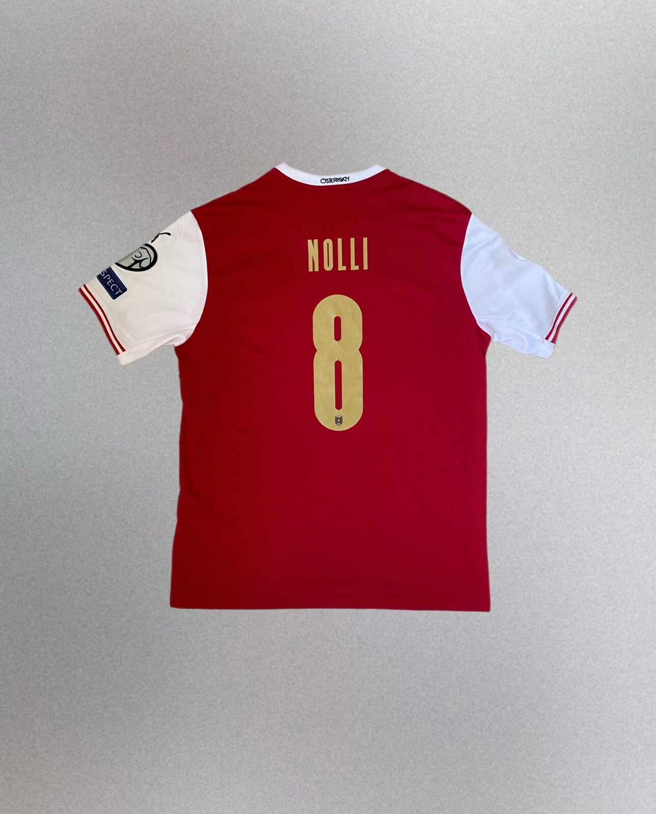 Puma Austria home football soccer jersey 2020-21 OFB Nolli player | eBay