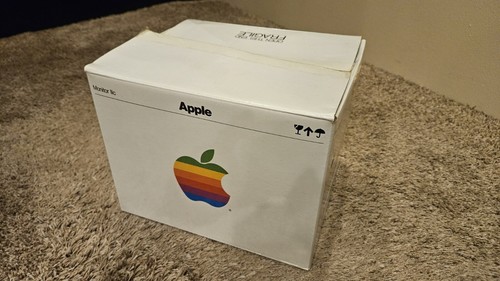 RARE! Original 1985 Vintage Apple Computer Monitor IIc A2M4090 BOX ONLY ...