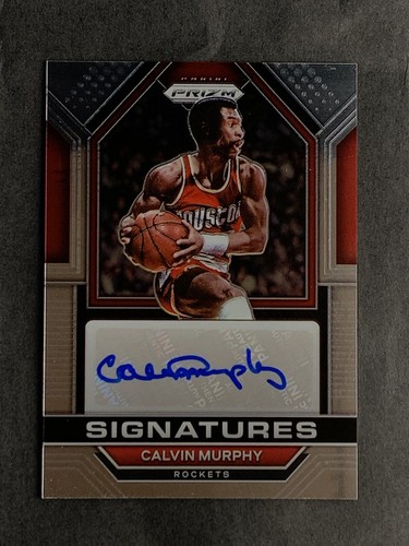 2022-23 Panini Prizm Basketball Signatures Auto Calvin Murphy SIG-CMU ...
