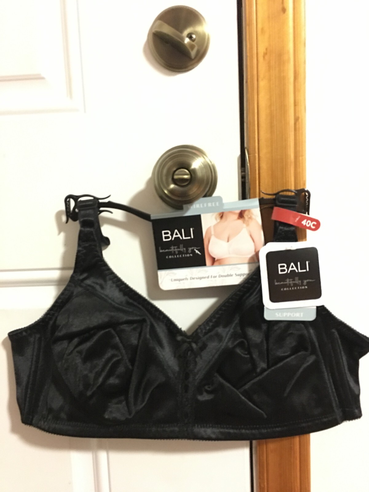 BRAND NEW WOMEN'S SIZE 40C BALI BEAUTIFULLY YOU TAILORED WIRELESS BRA ...