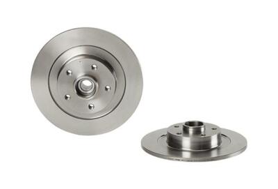 2x 08.A826.37 BREMBO BRAKE DISC PAIR REAR AXLE FOR RENAULT | eBay