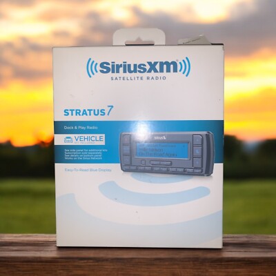 7 Satellite Radio Sirius XM Car Portable Dock Vehicle Kit Antenna Music ...