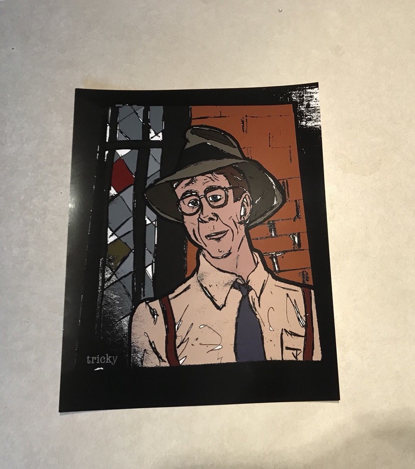 Harry Anderson Cheers 8x10 Pop Art Sketch Print The Hat Magic Night ...