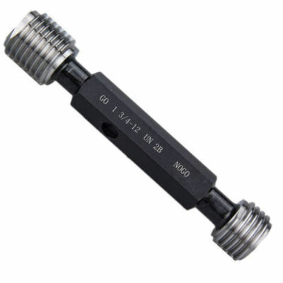 1 1/2-12 UNF Thread Plug Gage 2B GO NOGO 100% Calibrated | eBay
