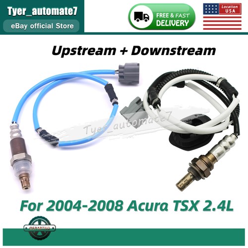 2x Oxygen O2 Sensor Up+Downstream For 2004-08 Acura TSX 2.4L 234-9066 ...