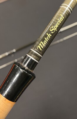 Sportex Carbon Match Fishing Rod Vintage Rare Goldcrest Rodrill London ...