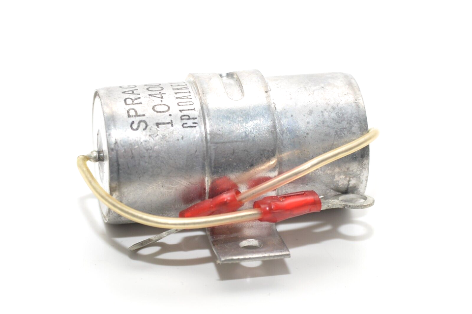 MIL spec Tone Paper Capacitor Sprague type CP10, 1 µF / 400 V, for Tube ...