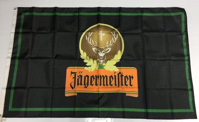 Jagermeister Banner Flag - Jager Bomb Shot Alcohol German Man Cave Sign ...