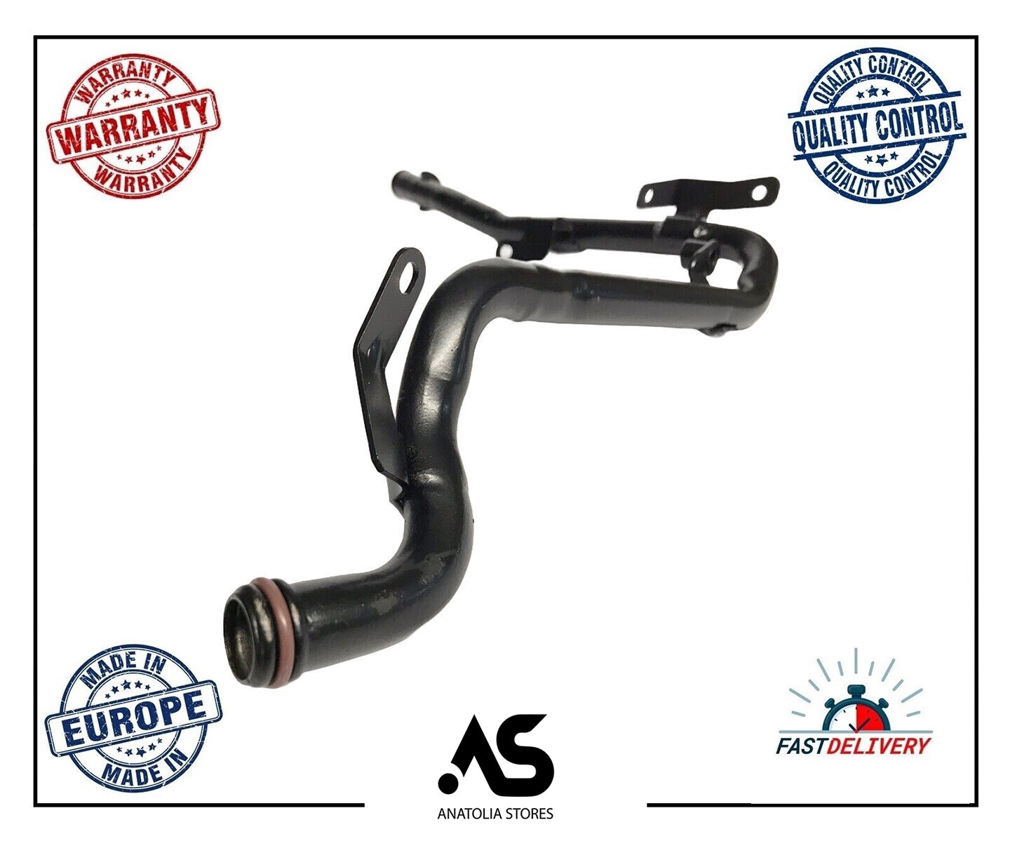 WATER COOLANT HOSE METAL PIPE FOR VAUXHALL CORSA MERIVA COMBO 1.3 CDTI ...