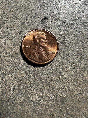 1980 Lincoln Penny No Mint Mark GREAT Color RARE | eBay