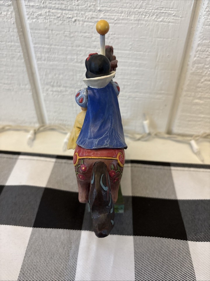 Jim Shore Disney Princess of Innocence Snow White Carousel Horse Figure ...