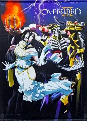 Overlord III Ainz Albedo B2 Tapestry Suede Wall Decor Anime Gift | eBay
