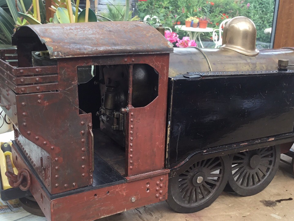 Old Simplex 3 And a Half Size Live Steam Loco. | eBay UK