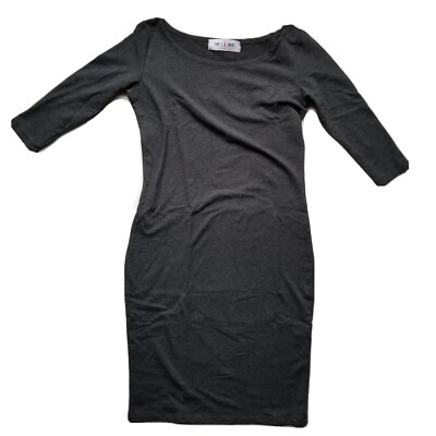 TAM WARE Dress. Dark gray. Form fitting. Size medium. Good condition ...