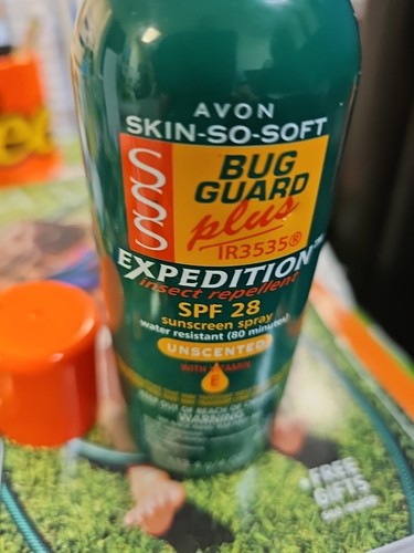 Avon Skin So Soft Bug Guard Plus IR3535 Expedition SPF 28 Aerosol Spray ...