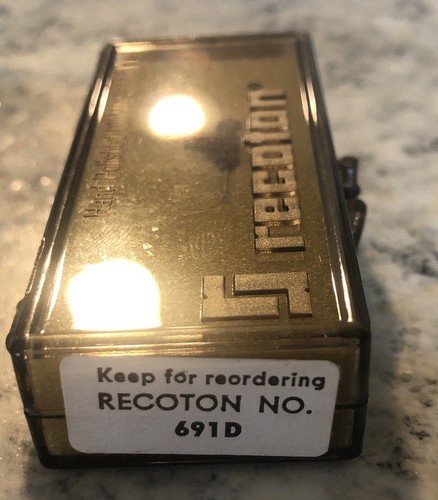 Recoton 691D Type 2 Polished Diamond Stylus NOS Vtg Replacement Needle ...