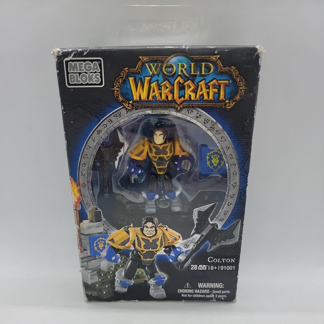 Mega Bloks World of Warcraft 91001 Human Paladin Colton 28pcs Building ...