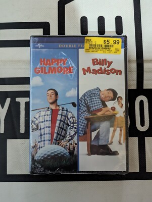 Happy Gilmore / Billy Madison DVD 1995 Adam Sandler 2 movies in one ...