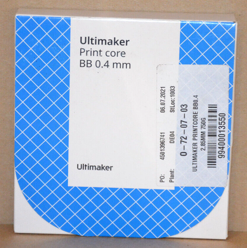 ULTIMAKER Print core BB 0.4mm Druckkopf NEU OVP | eBay.de