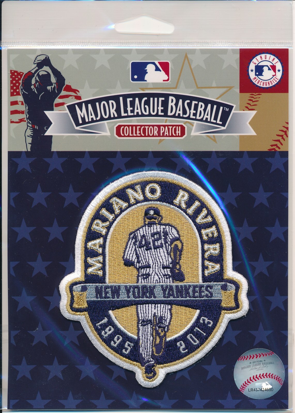 Mariano Rivera 2013 New York Yankees Retirement Jersey Patch MLB Emblem ...