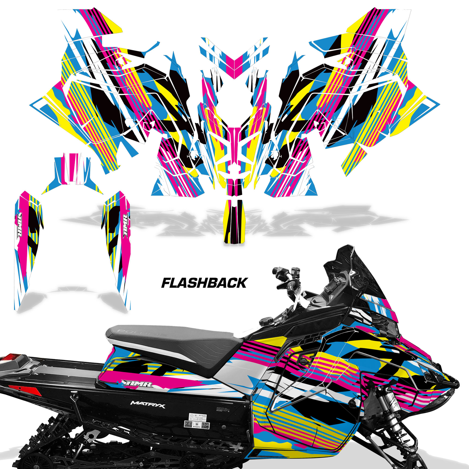 SLED Graphics Decals StickerS For Polaris Matryx Indy Assault 2020 ...